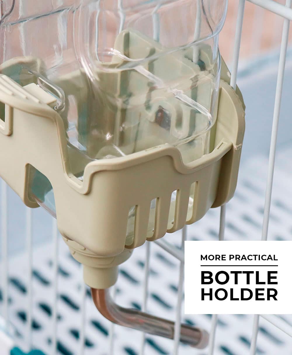 Water bottle rabbit - Bunny Bottle - Bunny Accessory - Flop Bunny