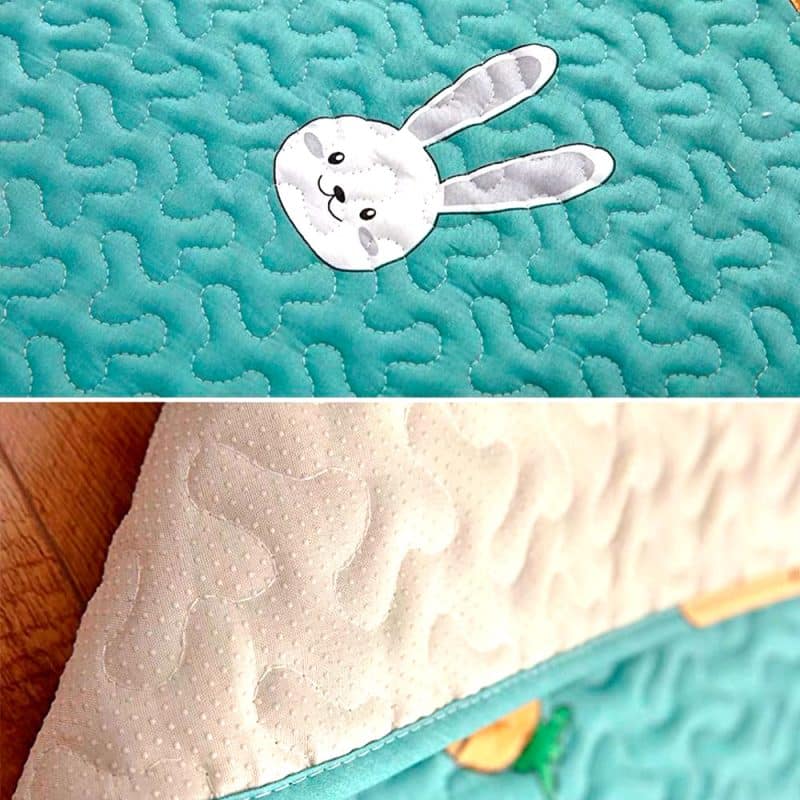 Large rug for rabbit - Bunny accessory - Bunny Supply - Flop Bunny